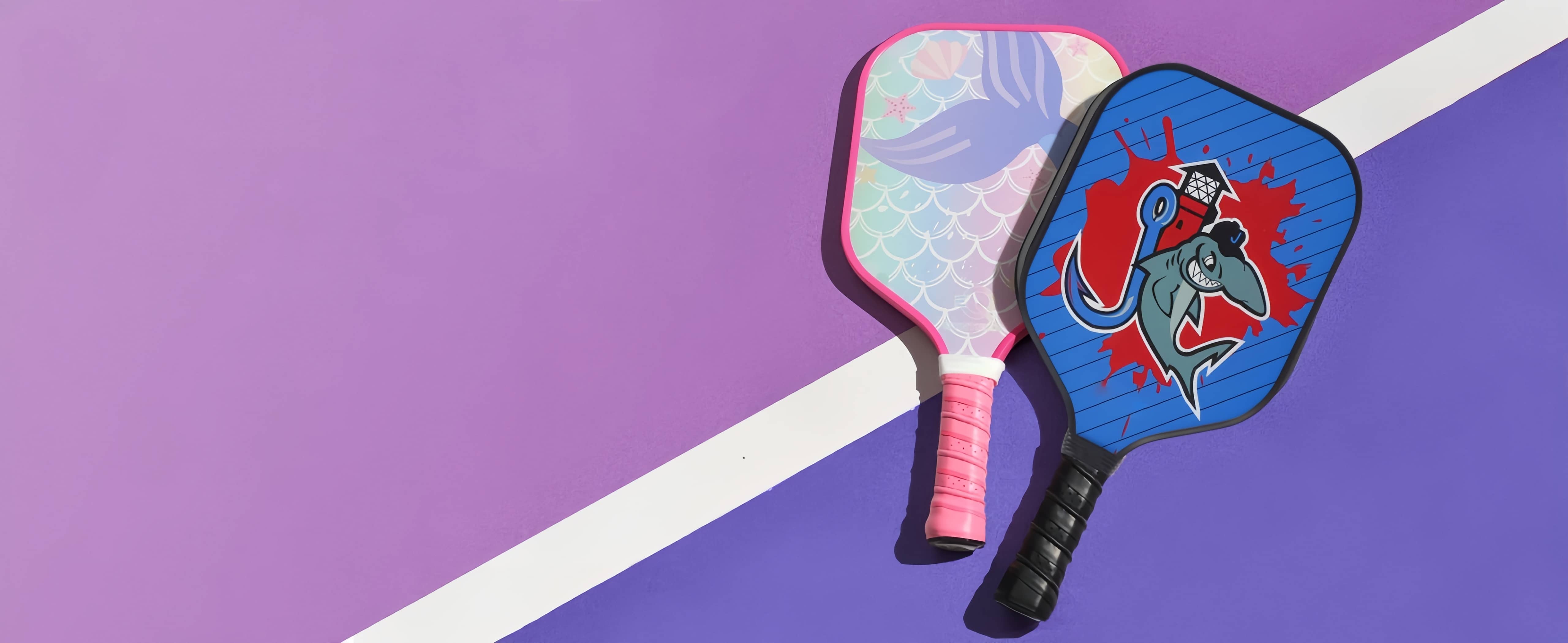 Shop Kids Pickleball Paddle Set of 2| Ideal for family games – Pro ...